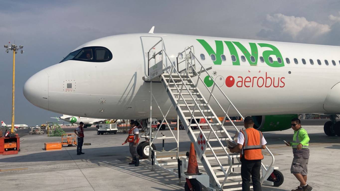 Viva Aerobus recibe nueva aeronave - EspacioAereo